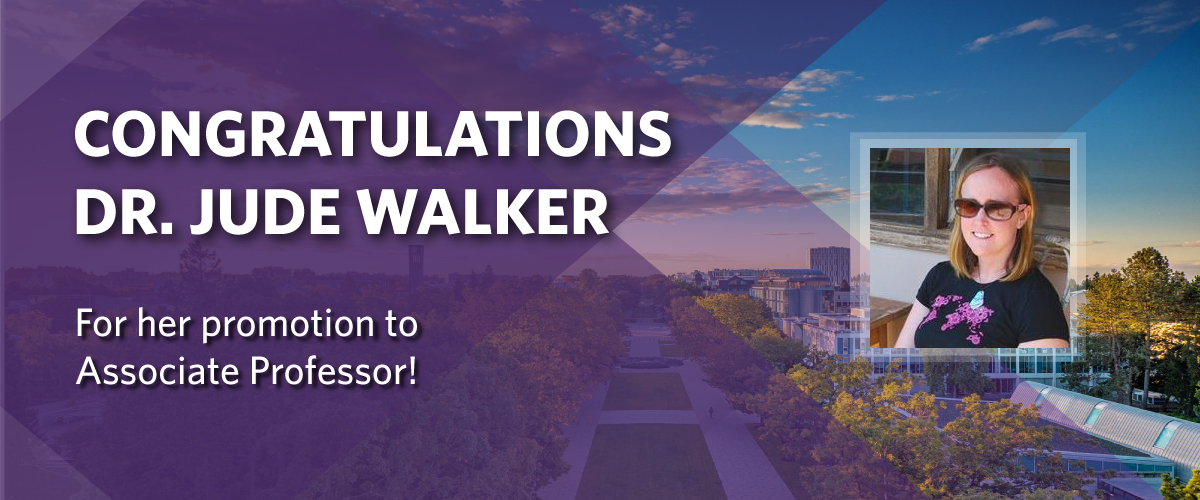Dr. Jude Walker - Associate Professor - Department of Educational Studies